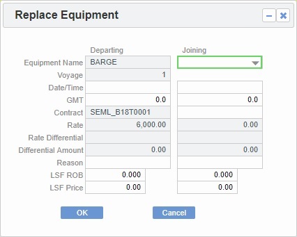 IMOS - Replace Equipment